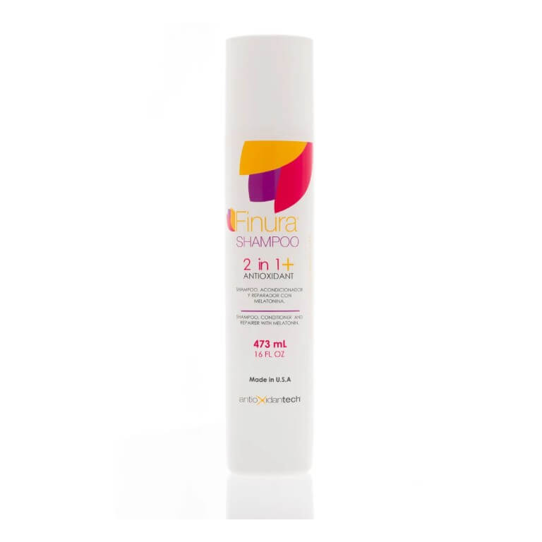 FINURA SHAMPOO 2 EN 1 ANTICAIDA X500ML - ANTIOXIDANTECH | DermaPiel MTR